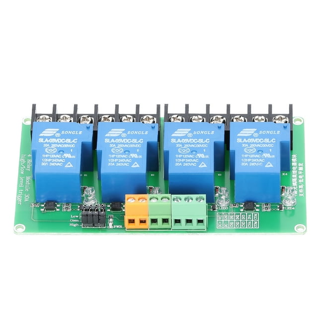 Relay Module,Low 5v 12volt Relay 30a Load 5v 12volt 24volt And Low 5v ...
