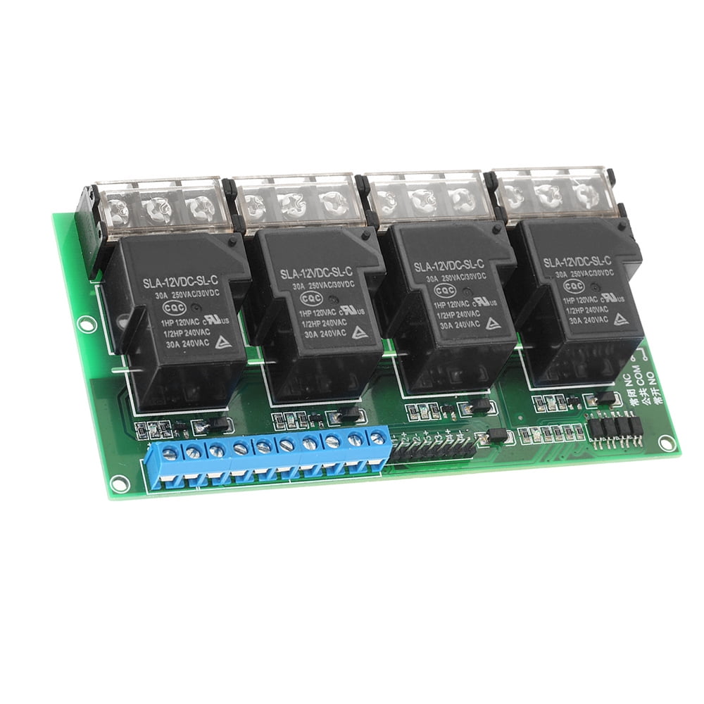 Relay Module,Relay Optocoupler Isolation 12v 30a 4-channel 30a Relay ...