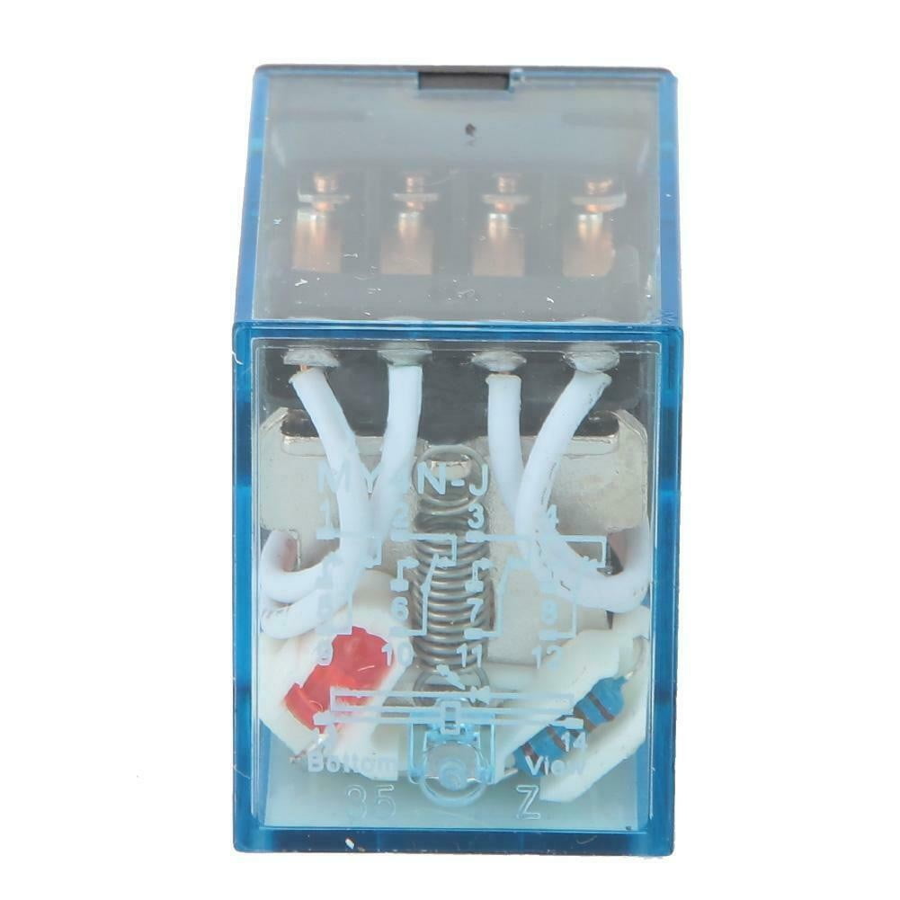 Relay My4N-J My4N My4 220V 14 Pin 220Vac Coil 1Pc 4No + 4Nc 5A YIWEI - Walmart.com