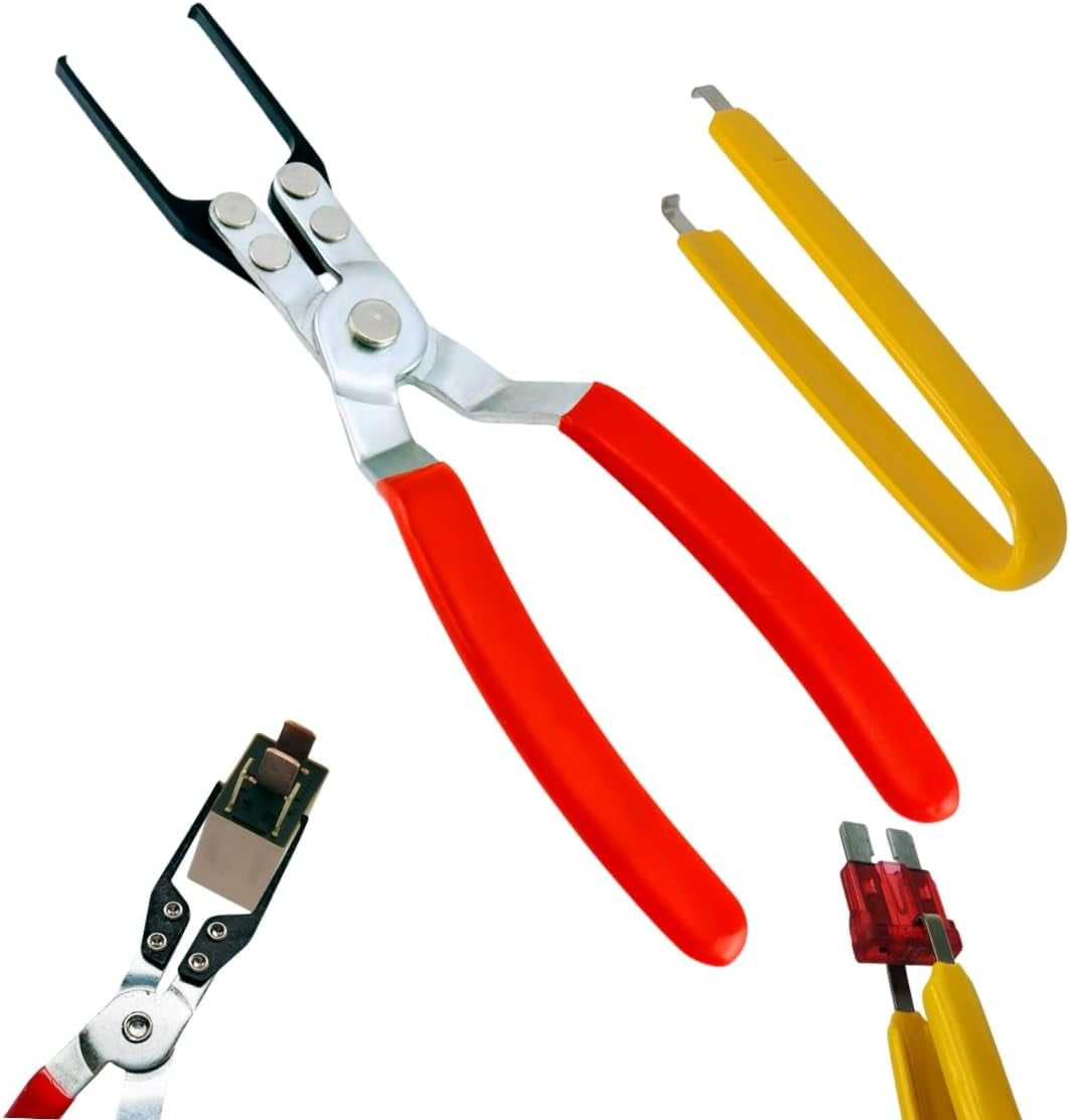 Relay Puller Pliers, Fuse Puller Pliers, Automotive fuse puller tool ...