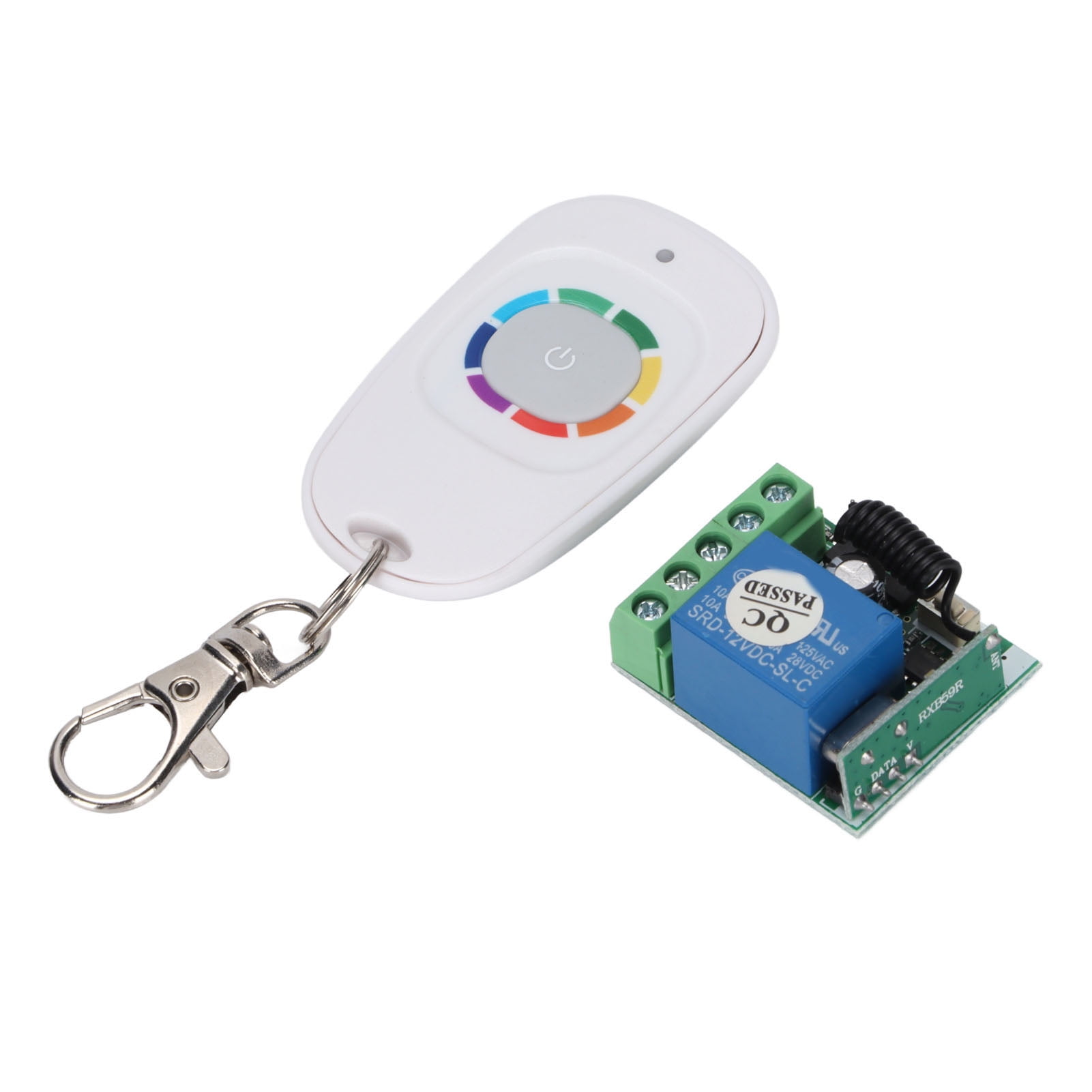 Relay Remote Switch Single Channel Single Button Control Switch Learning Type Relay Remote DC ...