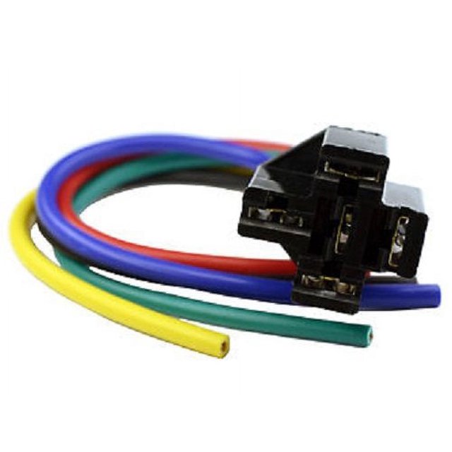 Relay Socket / Pigtail for 5-prong Relays, CEC Industries AR502C ...