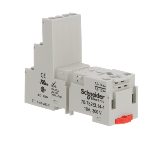 Relay Sockets & Hardware DIN/PM Socket 14-Pin, Elev Term (1 piece ...
