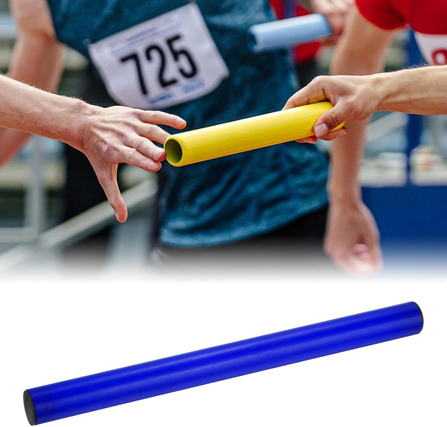 Relay Track Baton - Smooth Plastic Hollow Tube, for Team Building ...