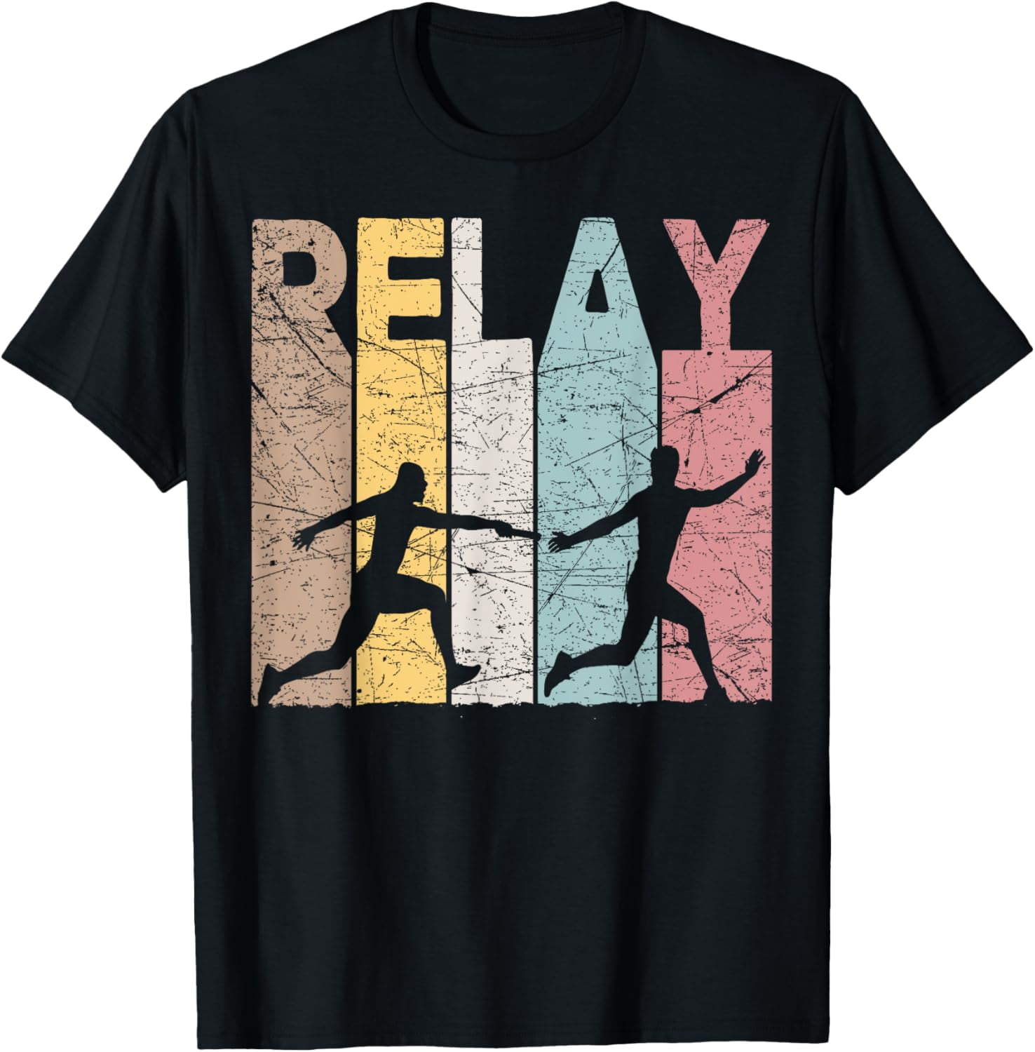 Relay Vintage Relay Race Retro Relay Running T-Shirt - Walmart.com