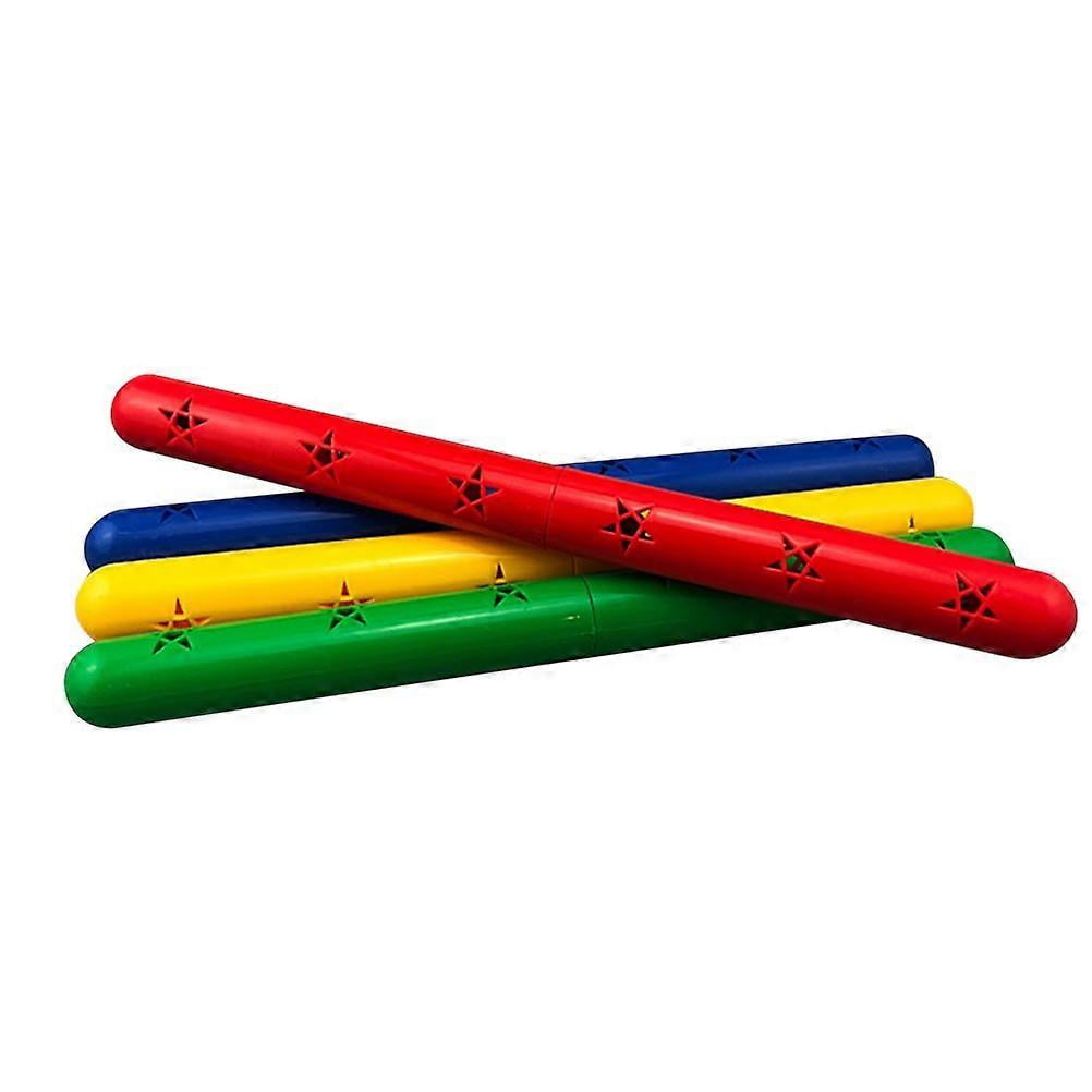 Relay Wand Portable Gymnastics Stick 2Pcs for Racing Competition Random ...