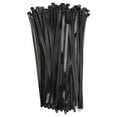 Releasable Zip Ties 12Inch Heavy Duty Zip Tie Thick Black 100Lb Tensile ...