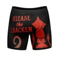 Release The Cracken Mens Boxers Funny Kraken Sea Octopus Butt Crack ...