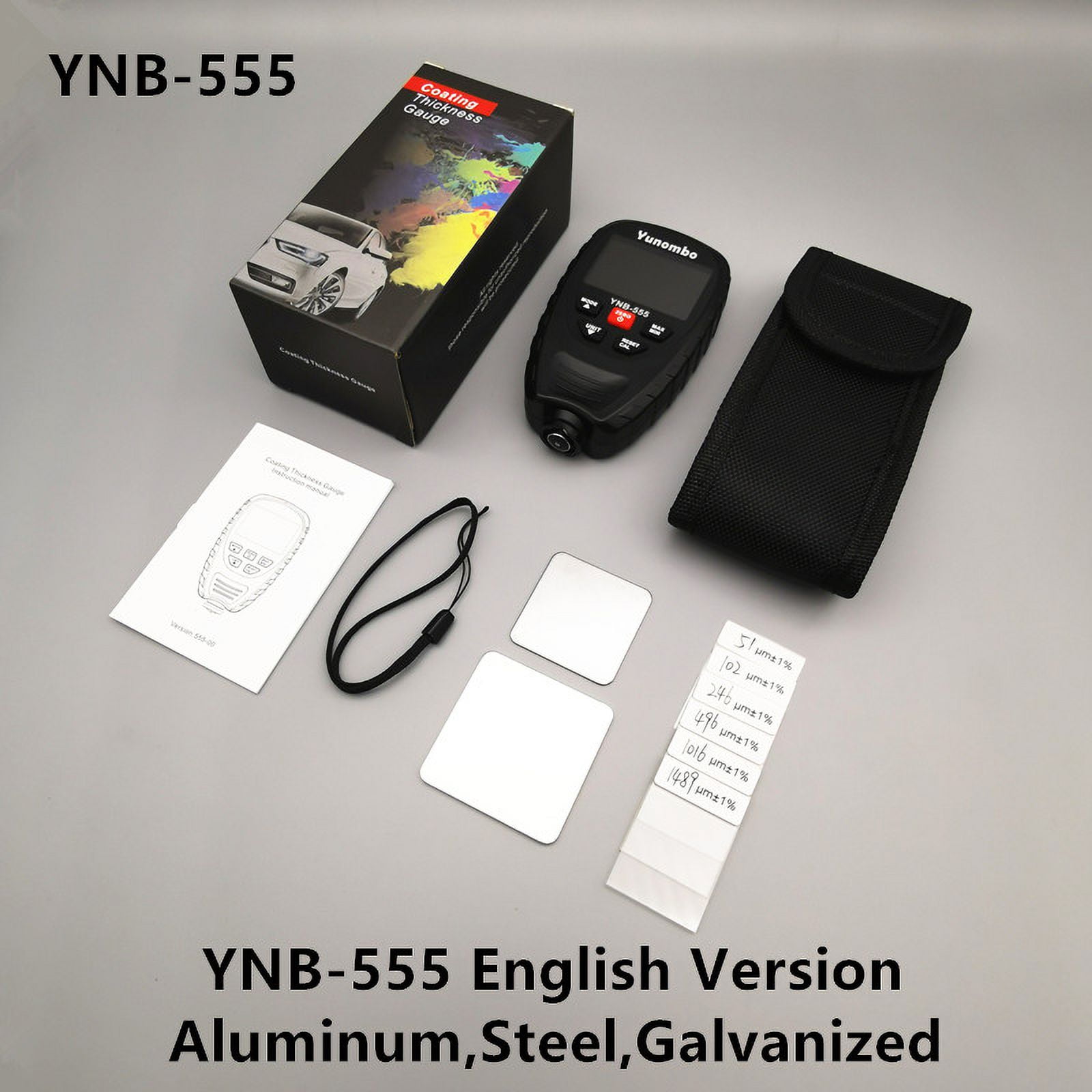 Release YNB-555/YNB-555R Film Thickness Meter Car Galvanized Paint ...