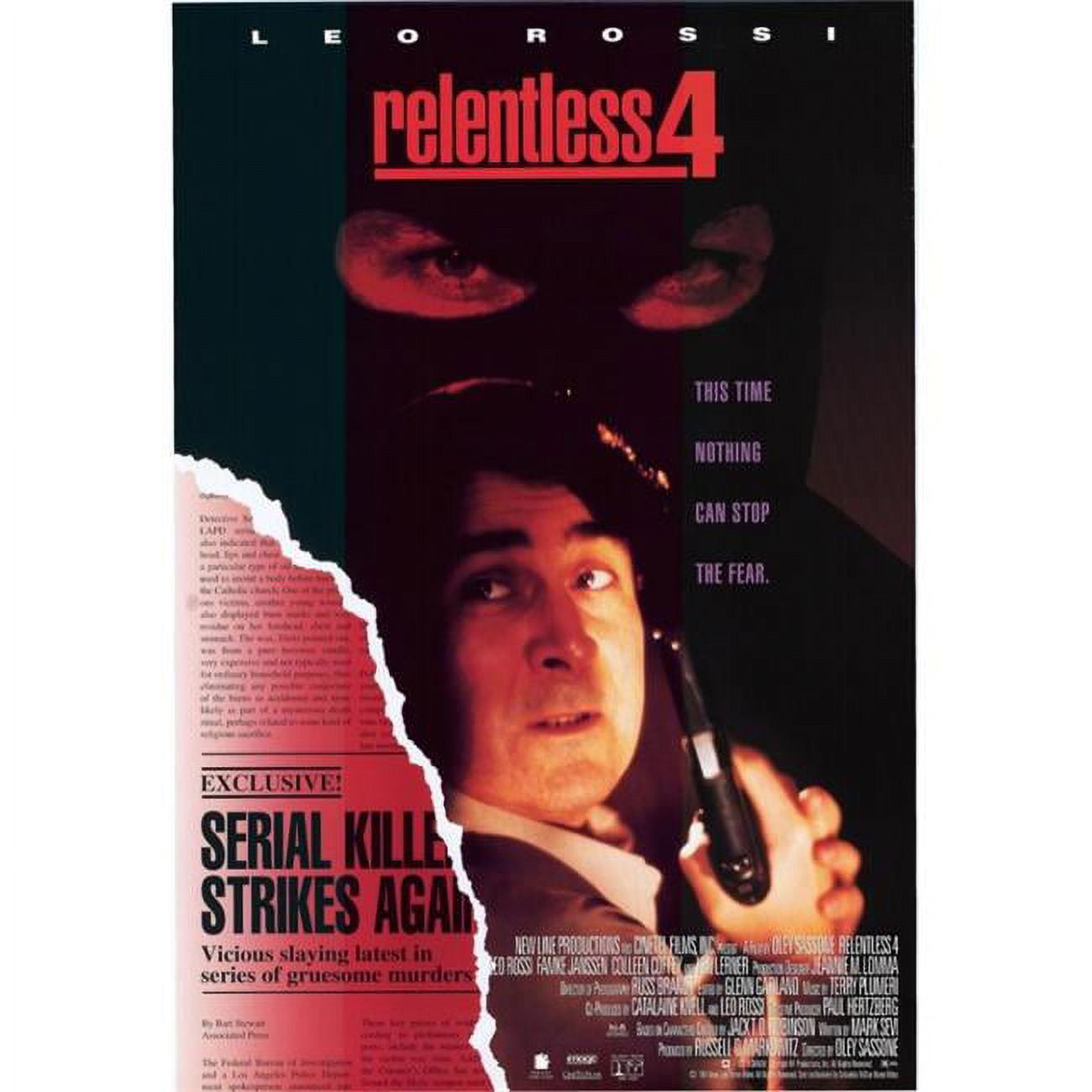 Relentless 4-Ashes to Ashes Movie Poster - Walmart.com