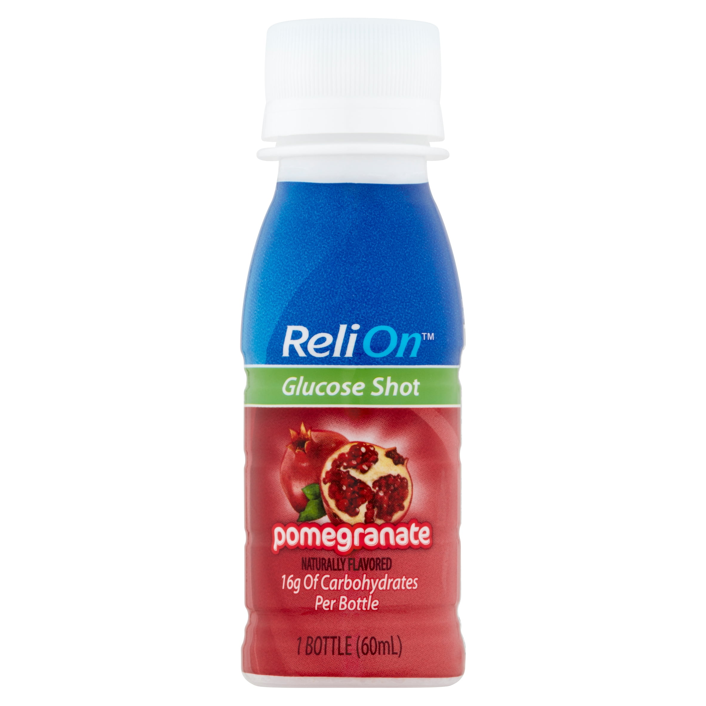 ReliOn Glucose Shot, Pomegranate, 60mL - Walmart.com