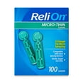 ReliOn Micro-Thin Lancets, 33-Gauge, 100 Count HSA/FSA Eligible ...