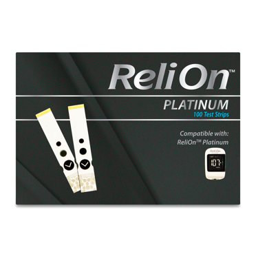 Shop ReliOn Confirm/Micro Blood Glucose Test Strips, 100 Ct - Great ...