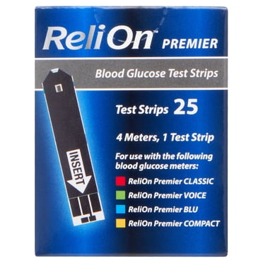 ReliOn A1C Self Test System HSA/FSA Eligible - Walmart.com