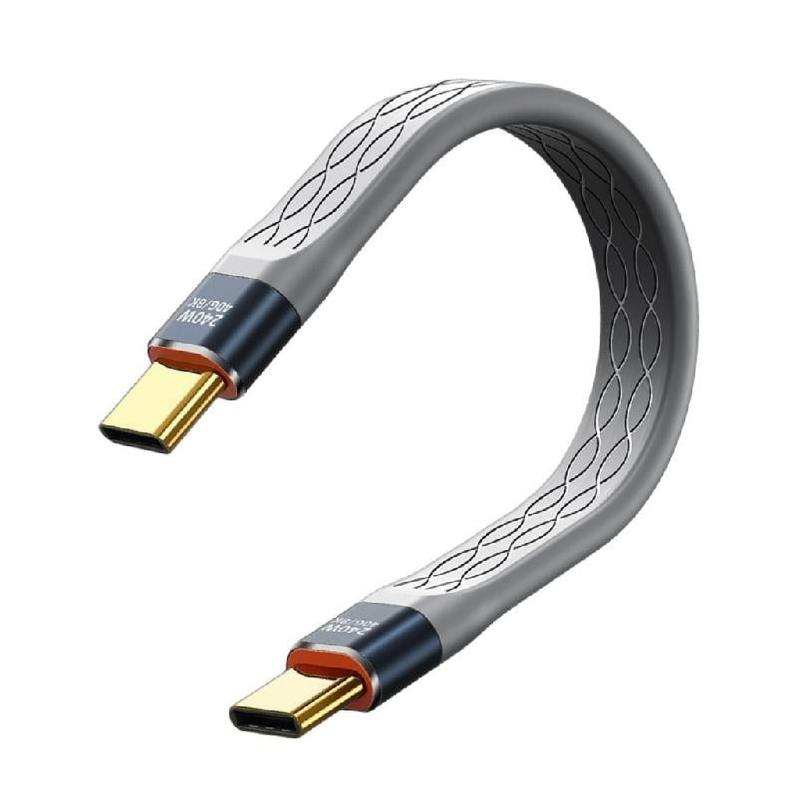 Reliability Short USB C Cable USB4 Cable 40Gbps 240W 8K@60Hz USB4 Wire ...