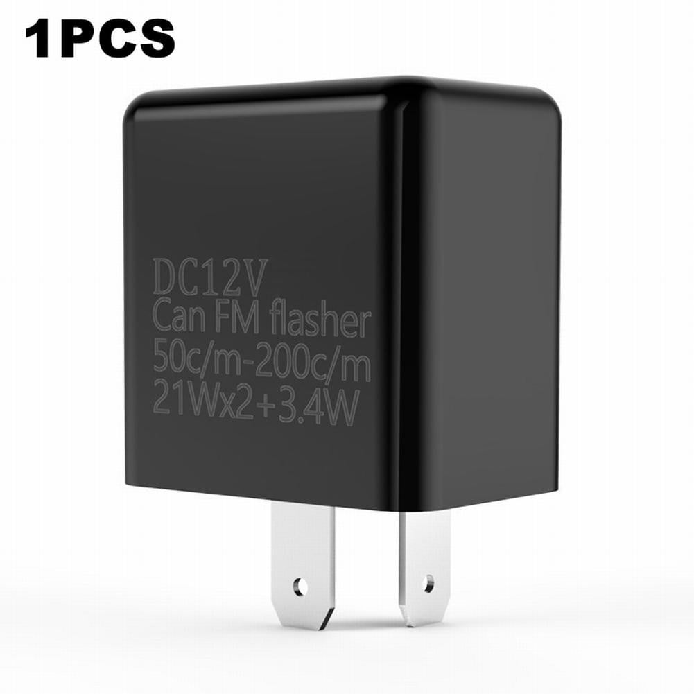 Reliable 2 Pin LED Flasher Relay Adjustable Speed Optimal Turn Signal ...