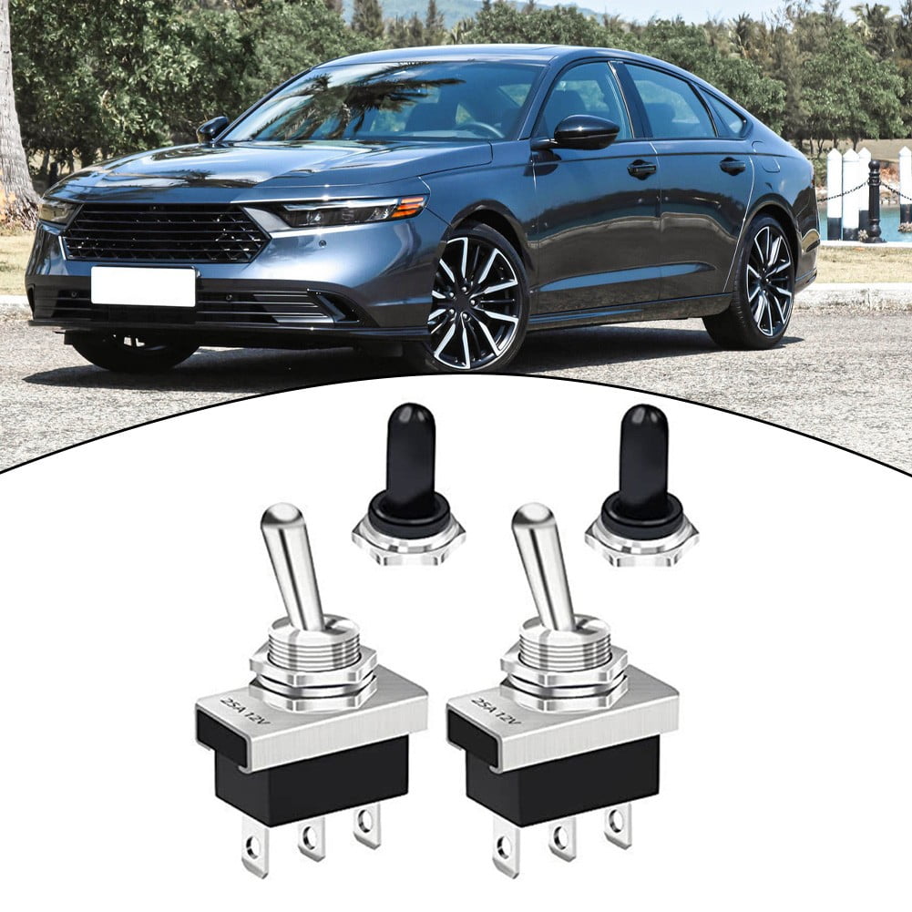 Reliable 3Pin Toggle Switch 12V 25A SPDT ONOffON for Automotive ...