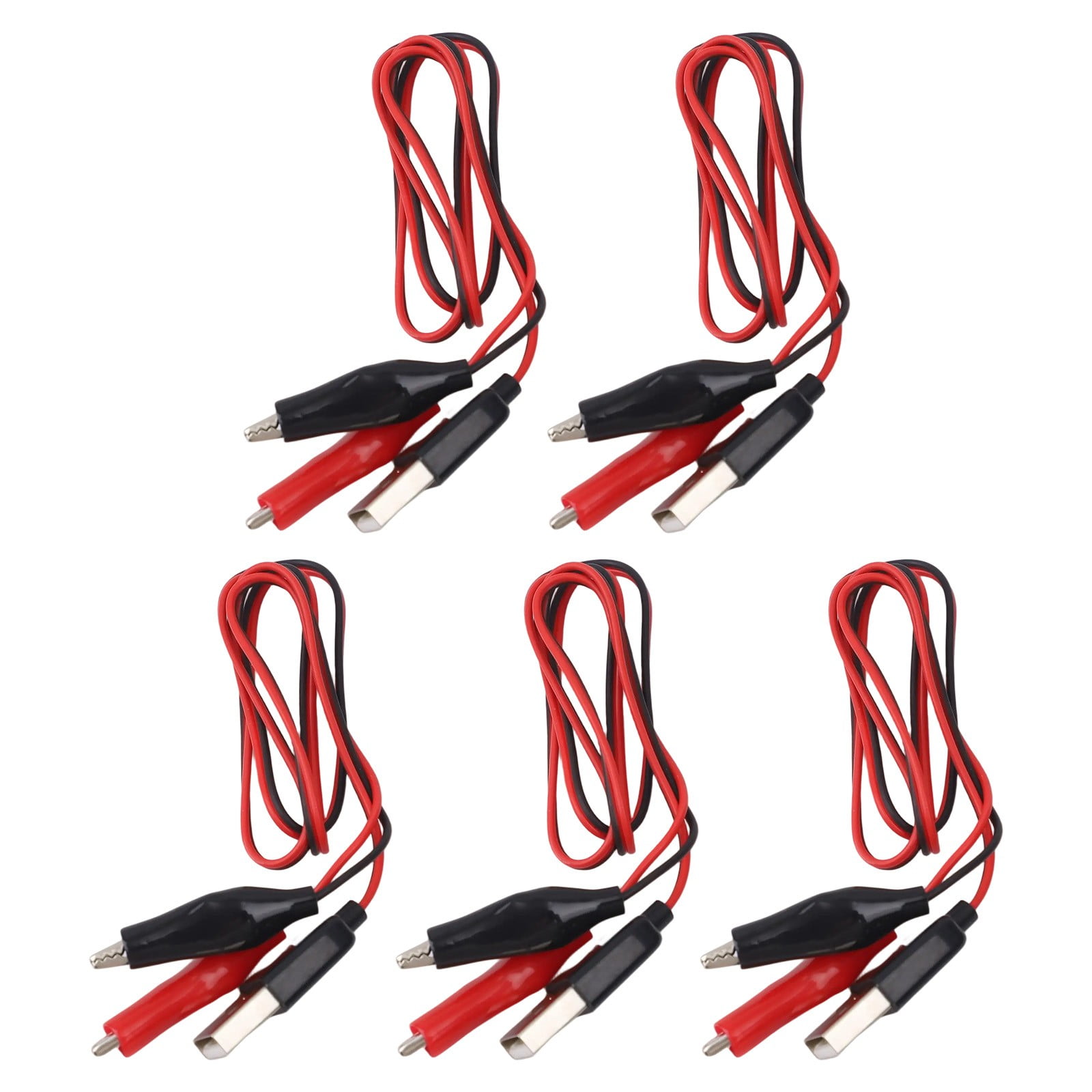 Reliable 5PCS Metal Crocodile Clips with USB Connector for Circuit ...
