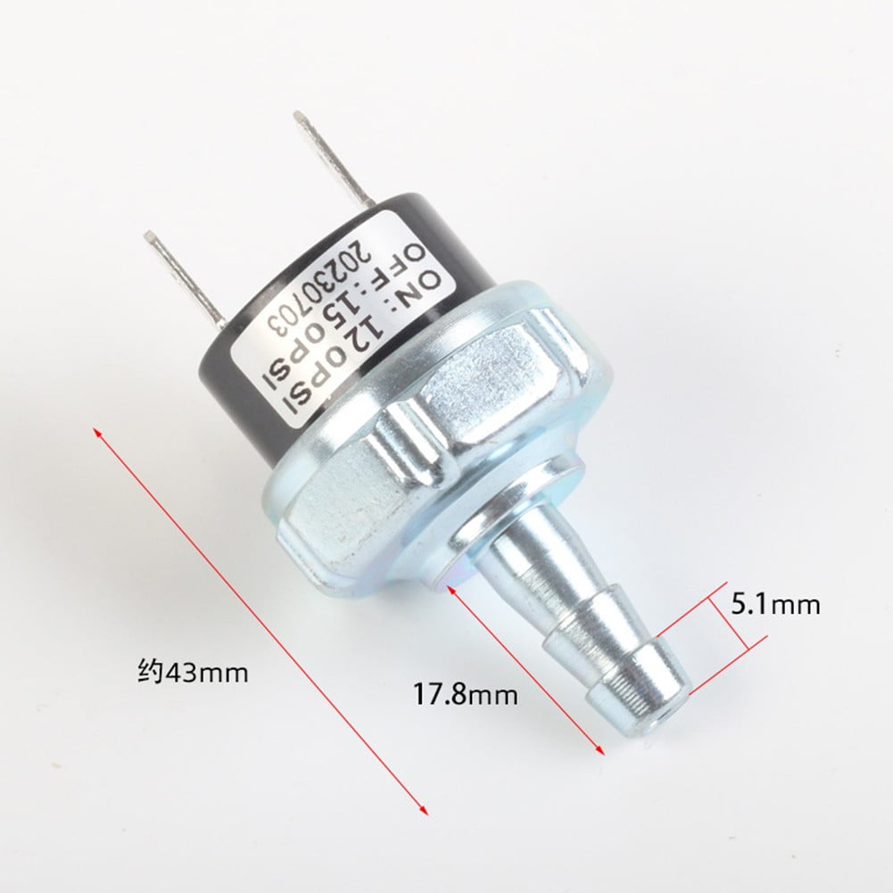 Reliable Air Compressor Pressure Switch with Dual Voltage Compatibility ...