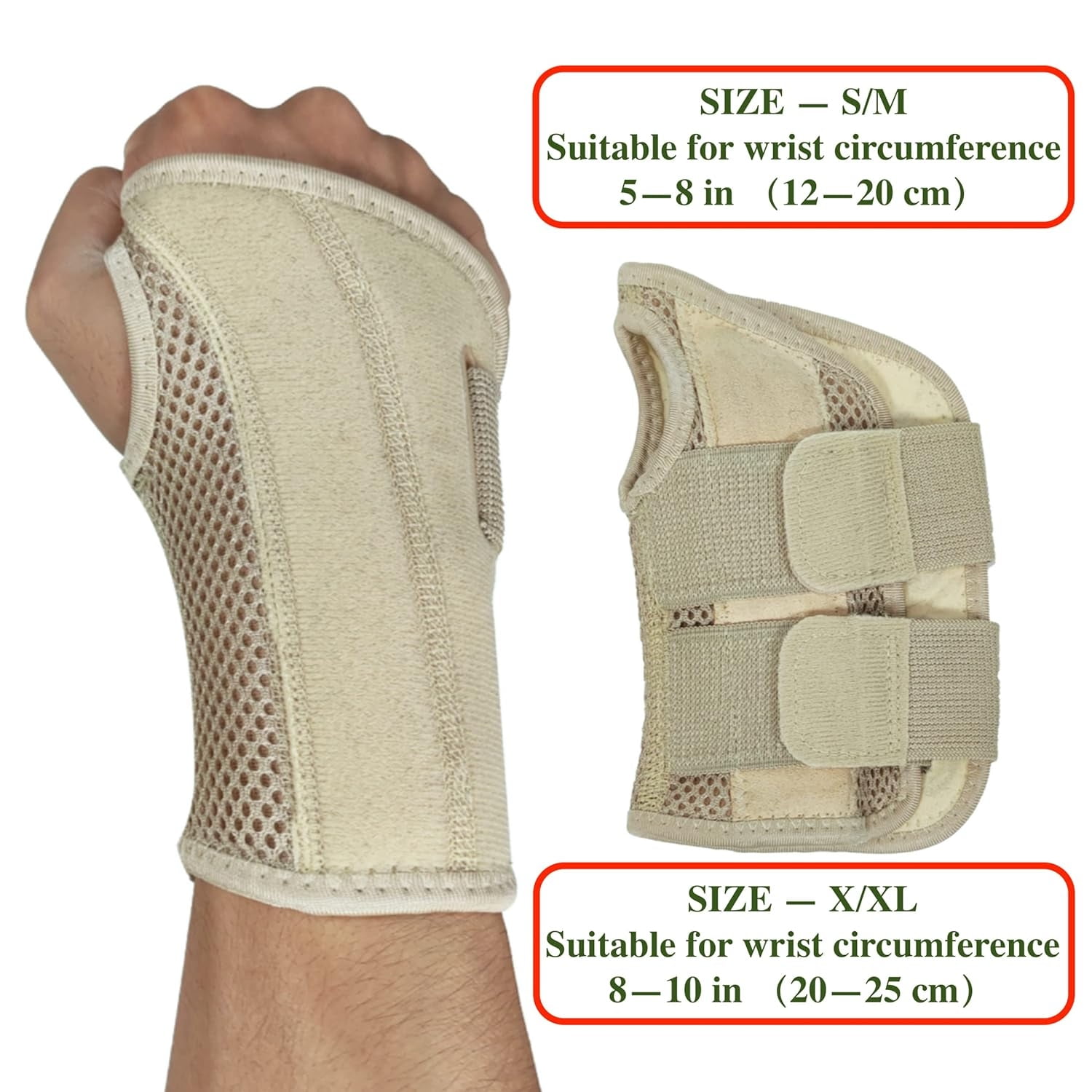 Reliable and Comfortable Adjustable Small-Medium Size Wrist Support ...