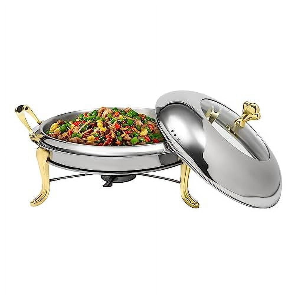 Reliable Round Hot Plate – Perfect for Family Buffets & Gatherings ...