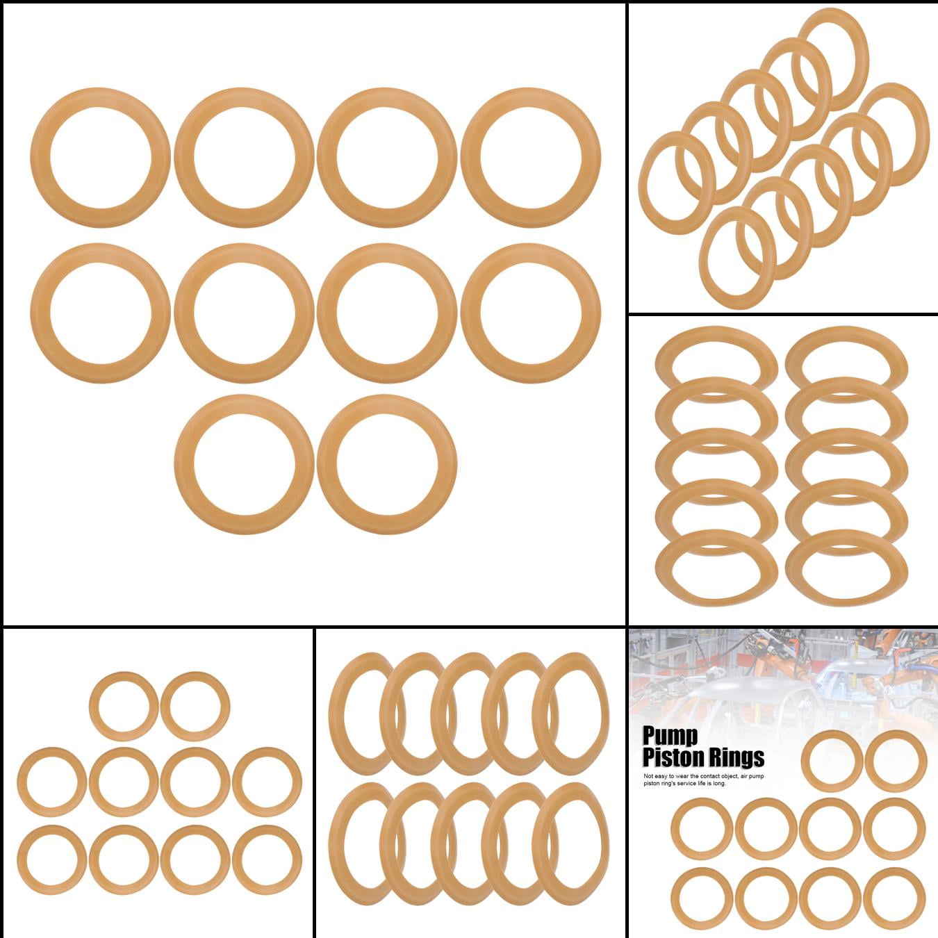 Reliable Rubber Piston Rings – 10-Pack For Air Compressors & Pneumatic ...