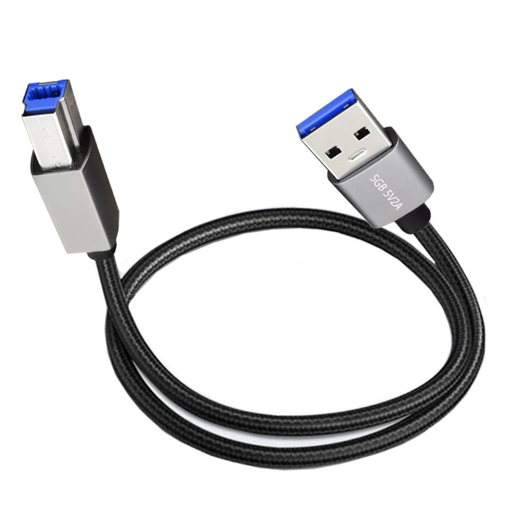 Reliable USB3.0 Printer Cable with A to B Male Connectors Stable ...