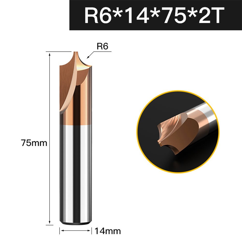 Reliable and Cost Effective R0 5 R6 0 TiCN Coated Corner Rounding ...