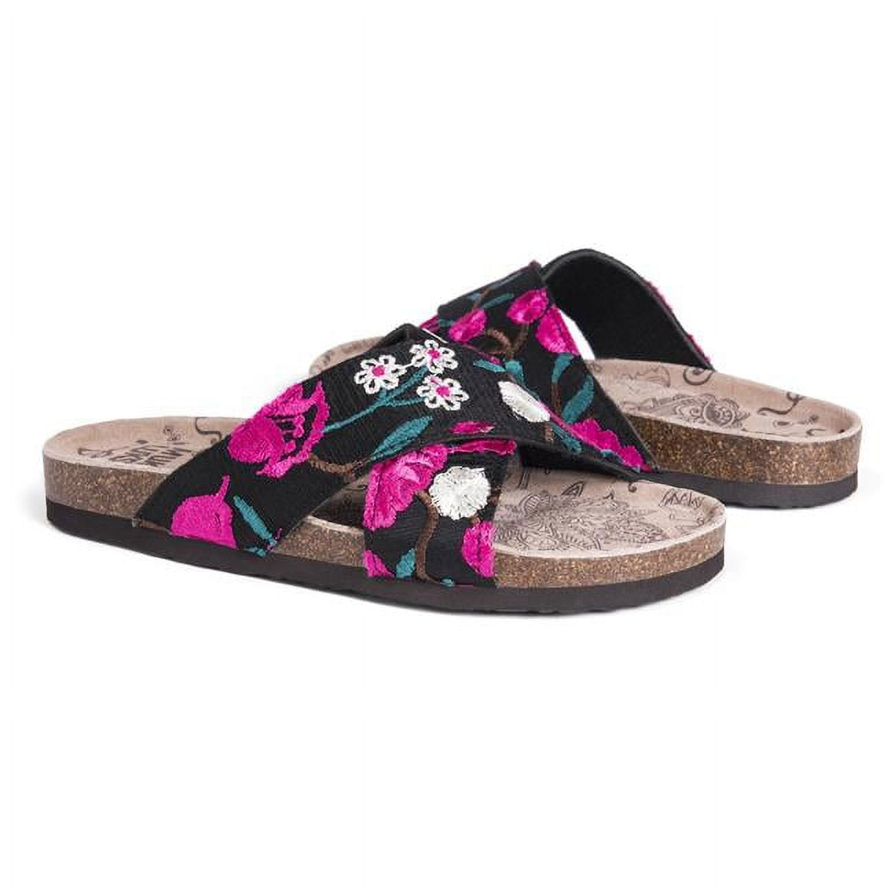 Reliable of Milwaukee 0016077998-8 Womens Coco Sandals, Multi Black ...