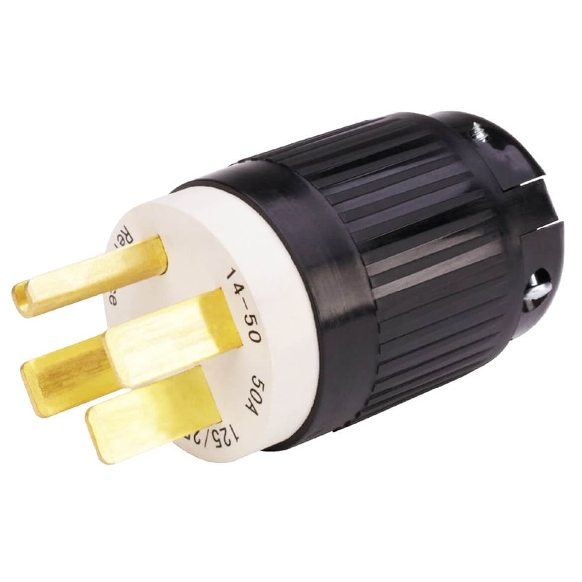 Reliance 1450P 50-Amp Electrical Generator Power Cord Plug Connector ...