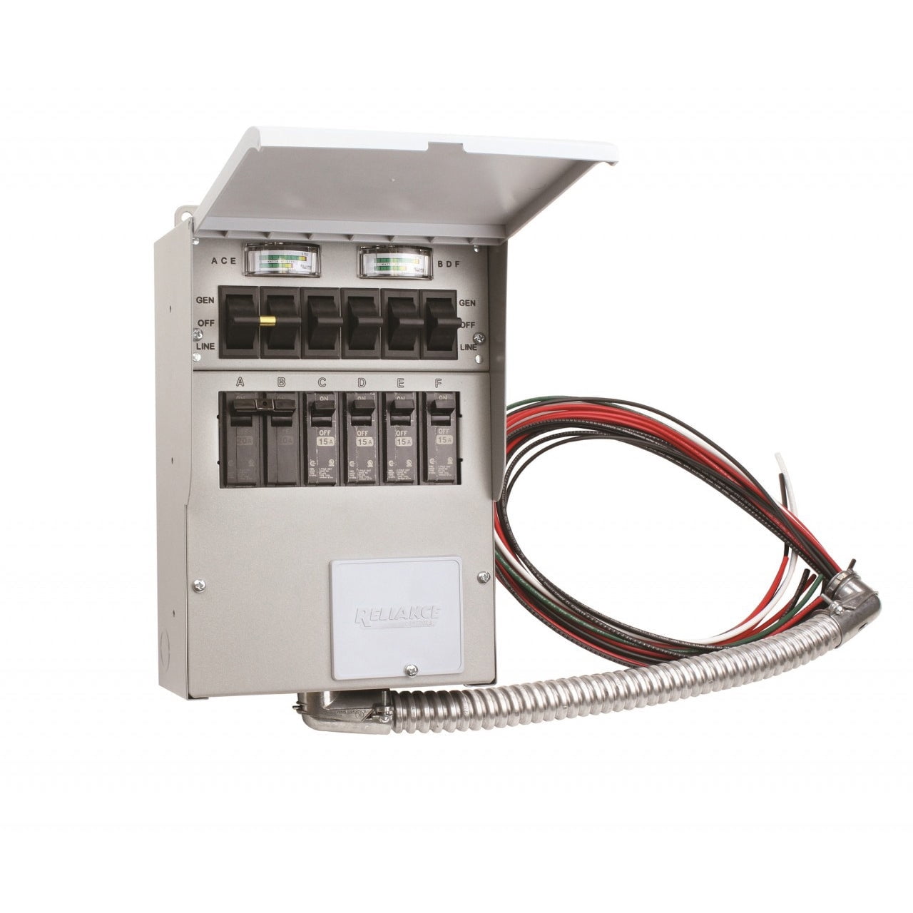 Reliance Electrical Device 506C 30-Amp 6-Circuit Pro/Tran Indoor ...