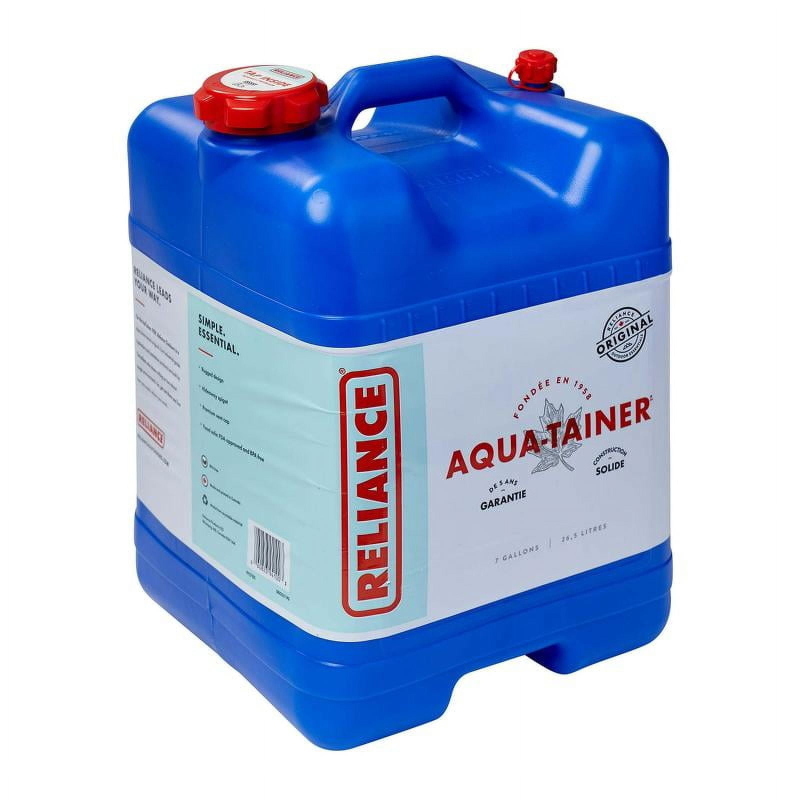 Reliance Aqua-Tainer Water Container 7 Gallon - Walmart.com