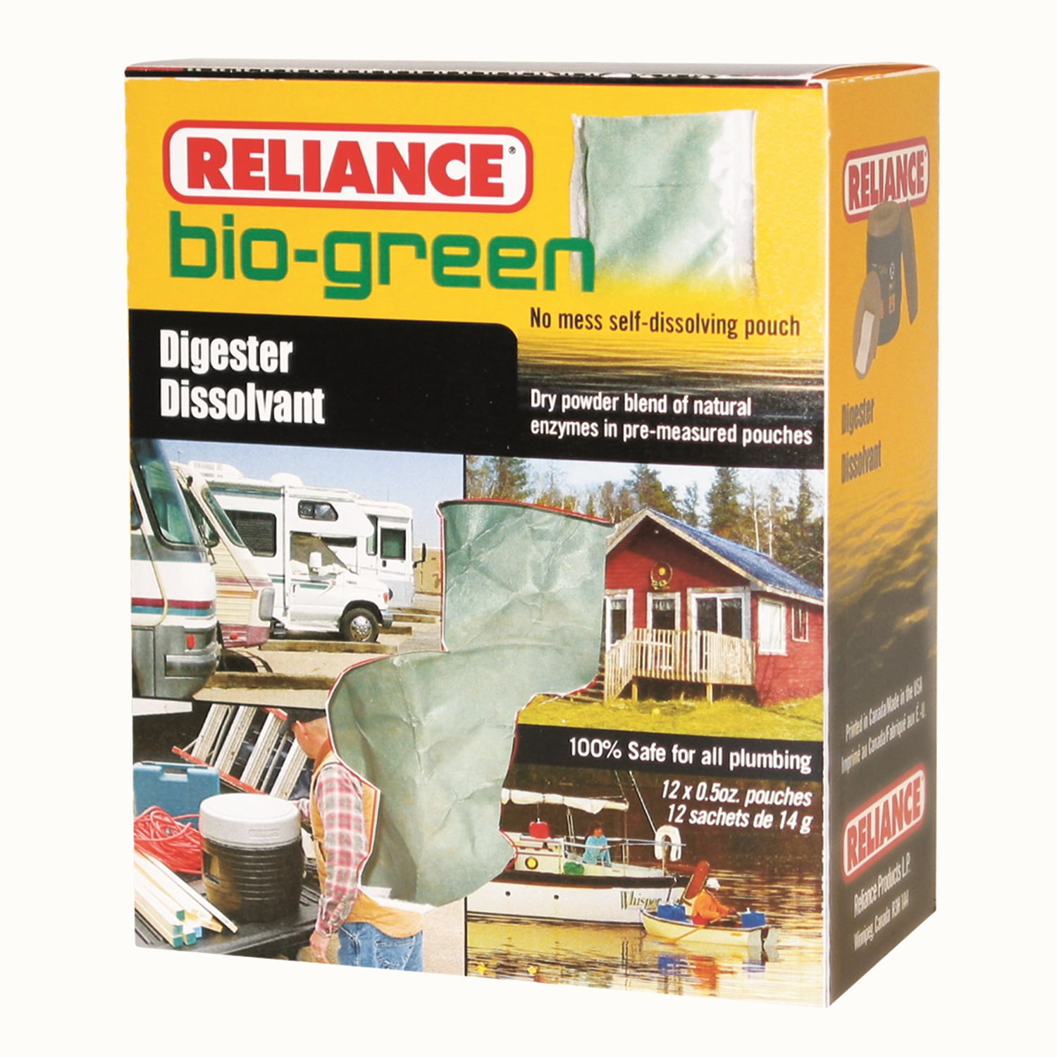 Reliance Bio-Green Waste Digester 12 Pouches - Walmart.com
