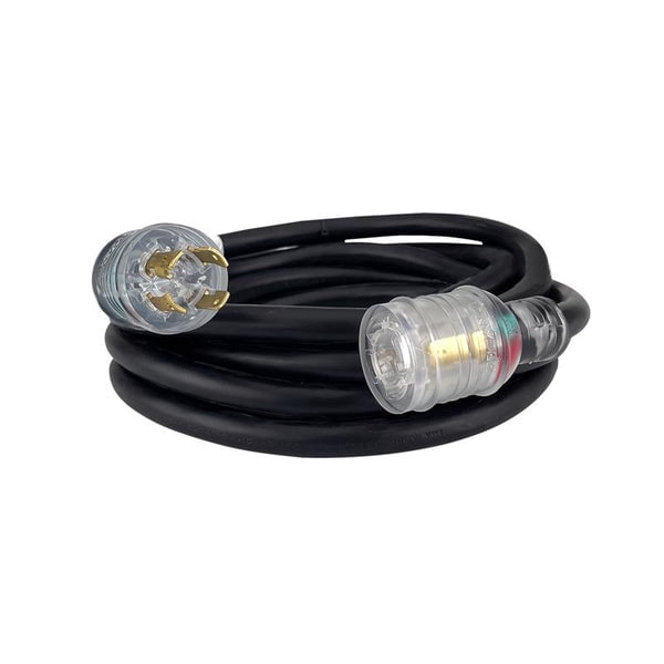 Reliance Controls 10/4 250 Volt 20 Ft. L Generator Cord - Walmart.com