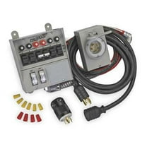 Reliance Controls 30 Amp 10 Circuit Electrical Manual Transfer Switch ...