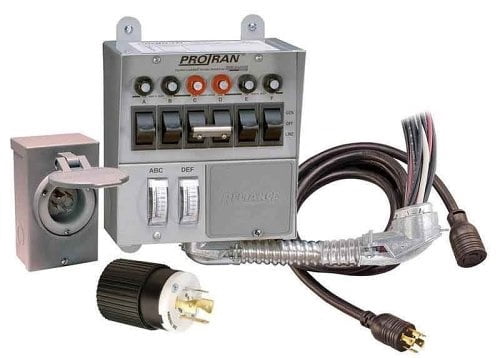 Reliance Controls Pro/Tran 31406CRK Transfer Switch Kit 60 A 120/250 V ...