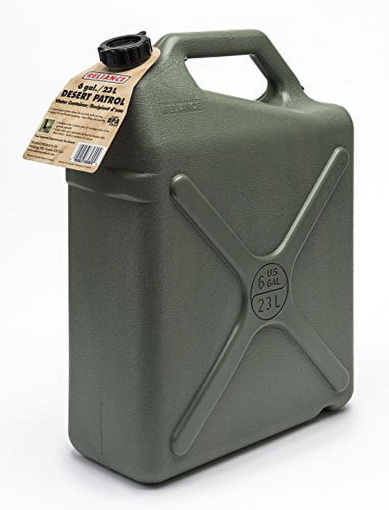 Reliance Desert Patrol 6 Gallon Portable Water Container with Spout for ...