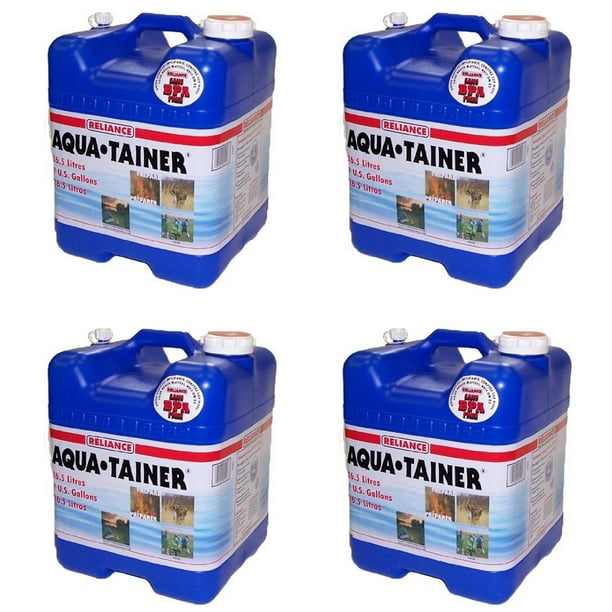 Reliance Products Aqua Tainer 7 Gallon Drinking Water Storage Container ...