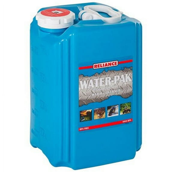 Reliance Water-Pak Stackable 2.5 gal Camping Water Container with ...