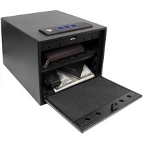 Stack On 18 Inch Steel Pistol and Ammo Storage Locker, Stackable Gun ...