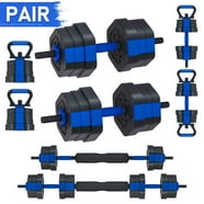 25 lb Dumbbells, Seizeen Single Adjustable Dumbbells Set, Free Weights ...