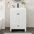 Reliancer Bathroom Vanity with Sink , Modern Thickened Bathroom Storage ...