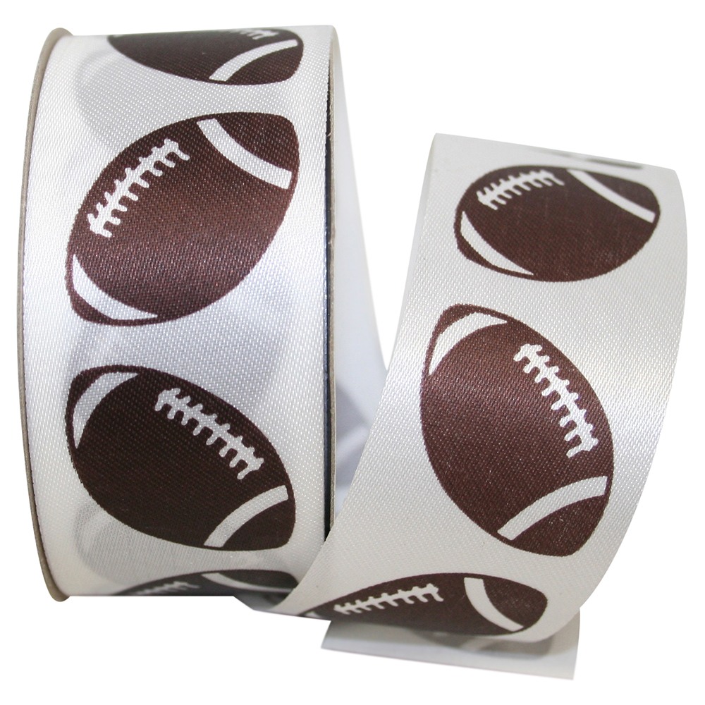 Reliant Ribbon - 0926-092-09J, Football Goal Ribbon, Brown, 1-3/8 Inch ...