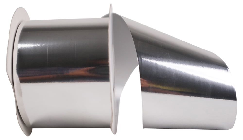 Reliant Ribbon - 16040-070-40K, Metallic Polypro Rd Ribbon, Silver, 2-1 ...