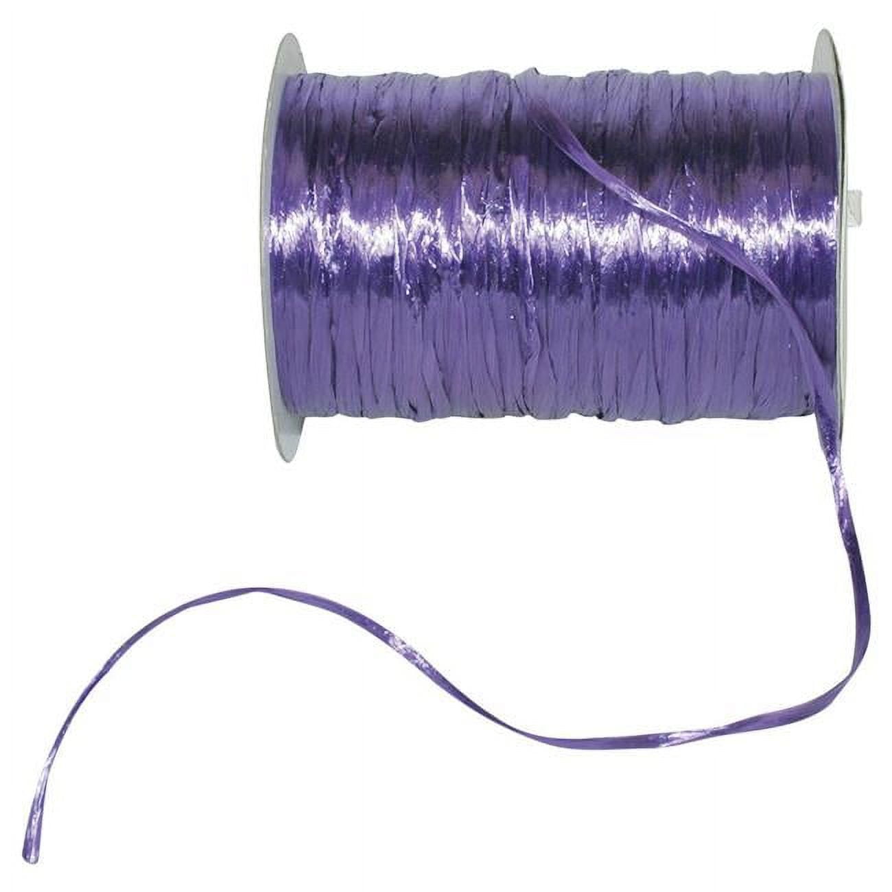 Reliant Ribbon - 25769-940-01C, Raffia Prime - Pearl Ribbon, Violet, 1/ ...
