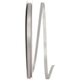 Reliant Ribbon - 4950-070-01C, Double Face Satin - Dfs Ribbon, Silver ...