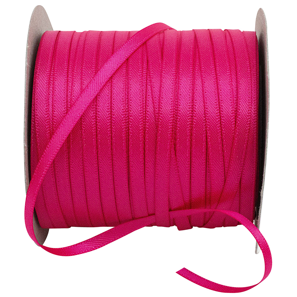 Reliant Ribbon - 4950-175-18C, Double Face Satin - Dfs Ribbon, Shocking ...