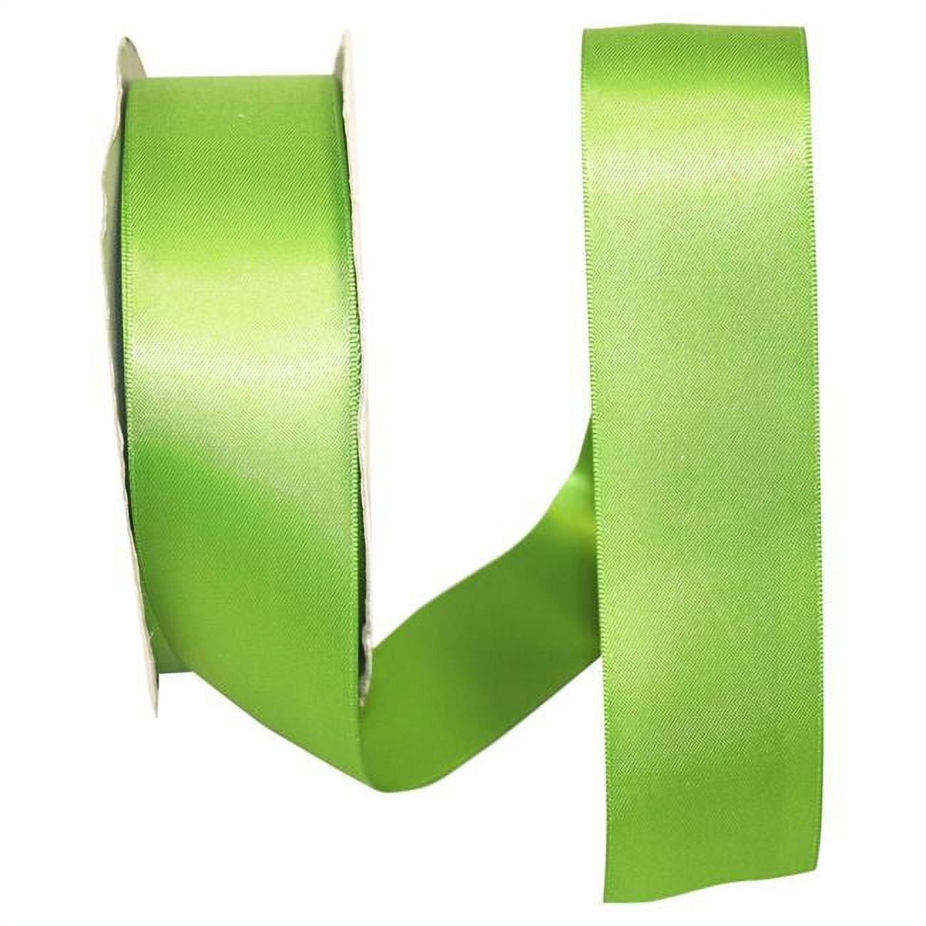 Reliant Ribbon - 4950-548-09K, Double Face Satin - Dfs Ribbon, Kiwi, 1 ...