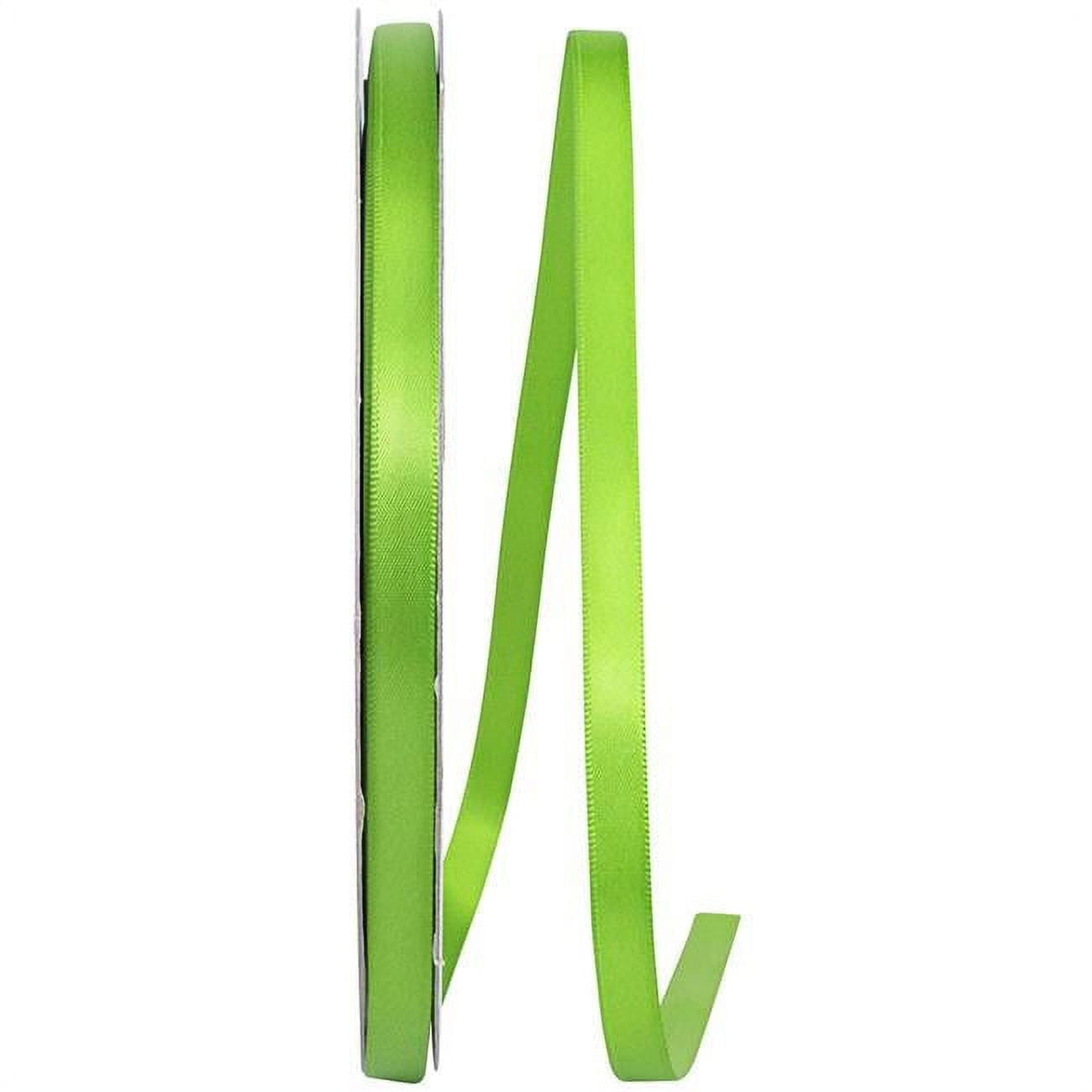 Reliant Ribbon - 4950-548-15C, Double Face Satin - Dfs Ribbon, Kiwi, 3/ ...
