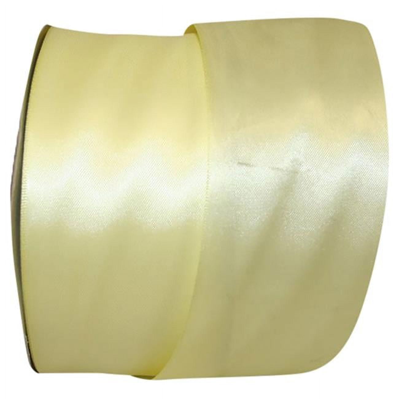 Reliant Ribbon - 4950-927-40K, Double Face Satin - Dfs Ribbon, Maize, 2 ...